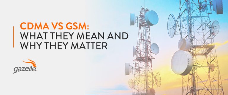 CDMA vs. GSM — What They Mean and Why They Matter - Gazelle The Horn